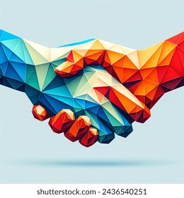 Two Hands Formed By Lego Blocks AI-generated image 2437288259 ...