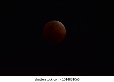 Red Moon Phenomenon Stock Photo (Edit Now) 1081423862