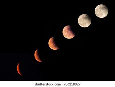 574 Lunar Eclipse Stages Images, Stock Photos & Vectors | Shutterstock