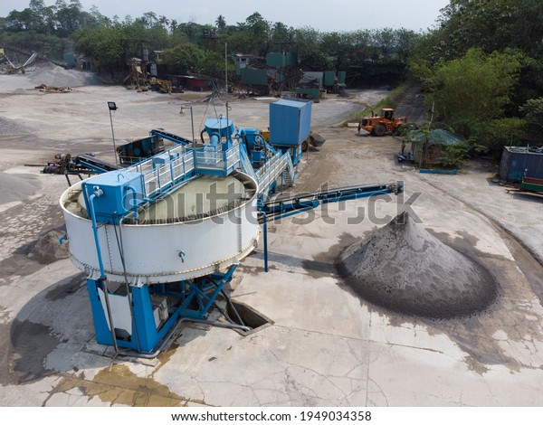 M Sand Plant Functioning On Site Stock Photo 1949034358 | Shutterstock