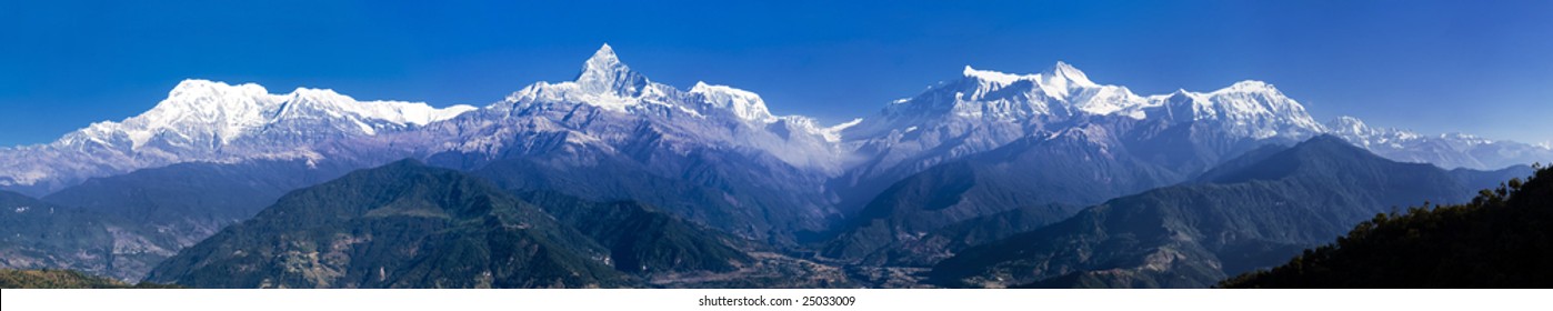 Machhapuchhre Mountain Stock Photo 25033009 | Shutterstock