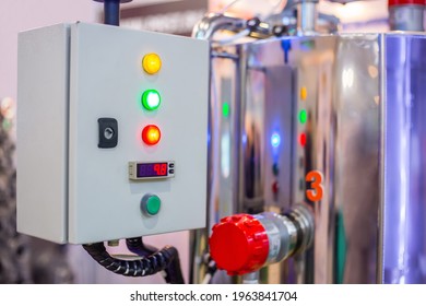 Machine Control Panel Push Buttons Switches Stock Photo 1963841704 ...