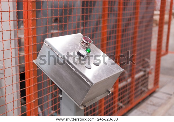 Machine Power Button Stock Photo 245623633 | Shutterstock