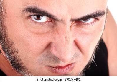 Macho Man Face Beard Stock Photo (Edit Now) 290797481