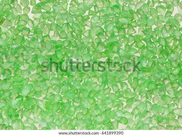 Macro Background Green Translucent Crystals Texture Stock Photo ...