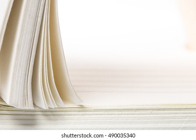 Macro Cross Section Paper Sheets Stock Photo 490035340 | Shutterstock
