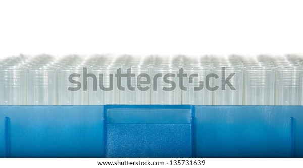 Macro Disposable Tips Automatic Laboratory Pipette Stock Photo ...