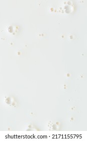 Macro Milk Backgroundbubbles On Milk Surface Stock Photo 2171155795 ...