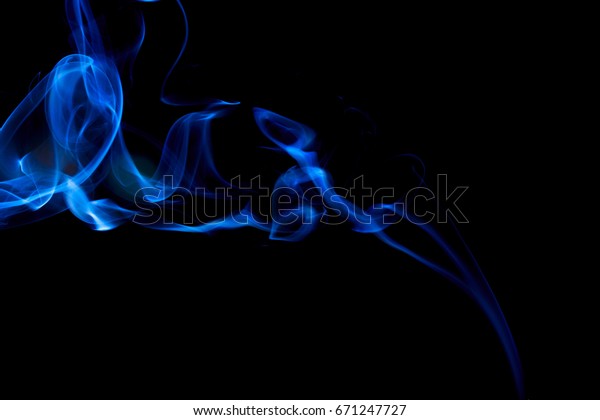 Magic Abstract Fume Pattern Over Black Stock Photo 671247727 | Shutterstock