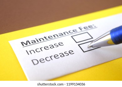 783 Maintenance fee Images, Stock Photos & Vectors | Shutterstock