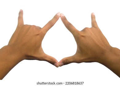 3,023 Triangle gesture Images, Stock Photos & Vectors | Shutterstock