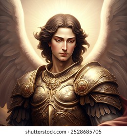 Saint Michael Archangel Angry His Sword AI-generated image 2578842483 ...