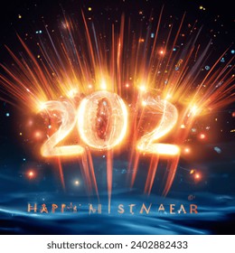 Felicitare De Revelion 2025 AI-generated image 2564168755 | Shutterstock