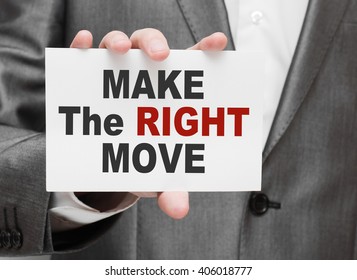 Make Right Move Stock Photo 406018777 | Shutterstock
