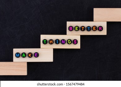 Make Things Better Improvement Concept Black Stock Photo 1567479484 ...