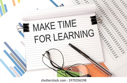 Make Time Learning Text On Chart Stock Photo 1970336198 | Shutterstock