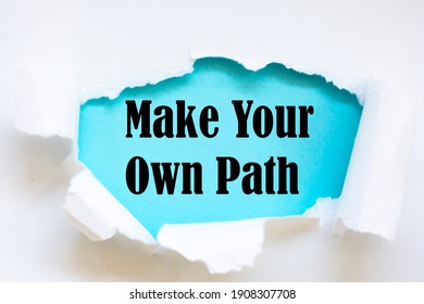294 Make your own path Images, Stock Photos & Vectors | Shutterstock