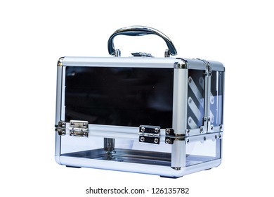 Makeup Box On White Isolate Background Stock Photo 126135782 | Shutterstock