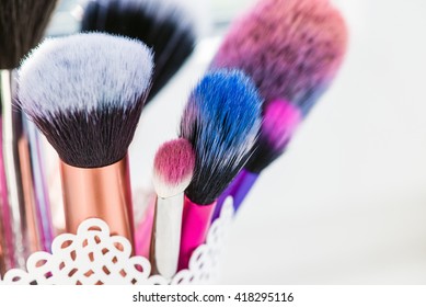 Makeup Brushes Stock Photo 418295116 | Shutterstock