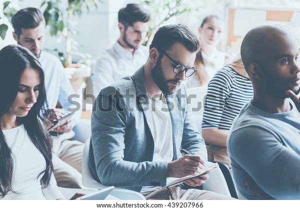 Making Some Notes Group Young People Stock Photo 439207966 | Shutterstock