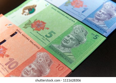 Malaysia Ringgit Rm Currency View Close Stock Photo (Edit Now) 1388677871