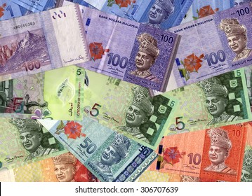 Malaysia Ringgit Note Background Stock Photo 306707639 | Shutterstock