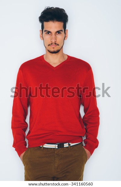 Male Model Posing Stock Photo 341160560 | Shutterstock