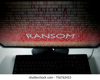 Malfunction Computer Screen Hacker Hacked System Stock Photo (Edit Now ...