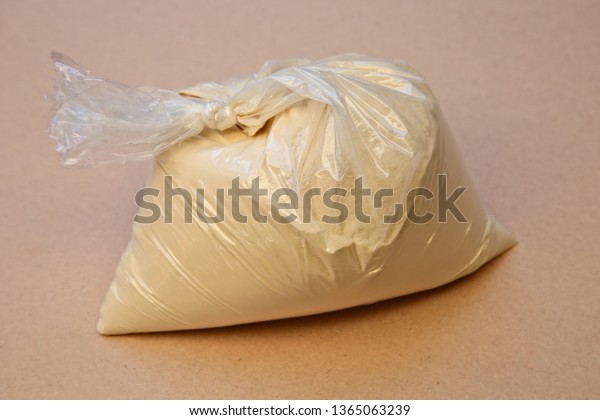 Malt Extract Inside Plastic Packet Which Stock Photo 1365063239 ...