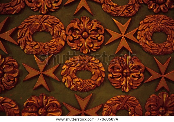 Maltese Star Pattern Stock Photo 778606894 | Shutterstock