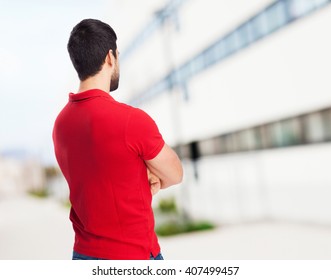 Man Backside Isolated Stock Photo 323733389 | Shutterstock