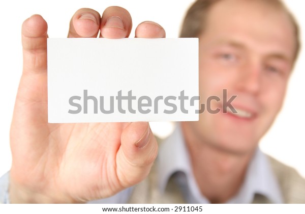 Man Card Text Stock Photo 2911045 | Shutterstock