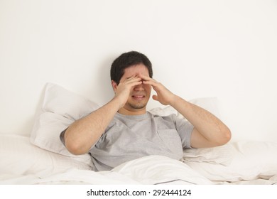 2,976 Man crying in bed Stock Photos, Images & Photography | Shutterstock