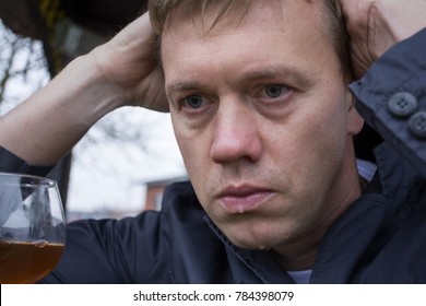 Man Crying Drinking Alcohol Young Man Stock Photo 784398079 | Shutterstock