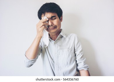 Man Cryingsoft Focus Stock Photo 564336760 | Shutterstock
