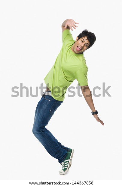 Man Dancing Stock Photo 144367858 | Shutterstock