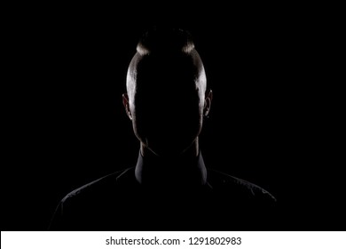 Man Dark Stock Photo 1291802983 | Shutterstock