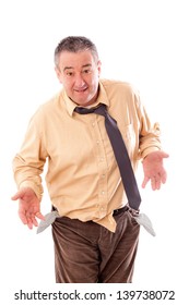 Man Empty Pockets Stock Photo 139738072 | Shutterstock