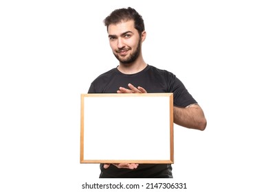 Man Expression Face Shows Poster Space Stock Photo 2147306331 ...