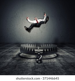 Man Fall 3d Trap Stock Photo 371446645 | Shutterstock
