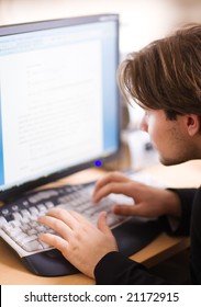 31,652 Man looking computer monitors Images, Stock Photos & Vectors ...