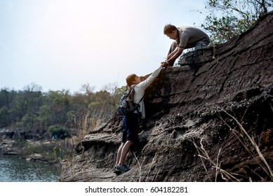 374 Mountain climbers pulling up Images, Stock Photos & Vectors ...