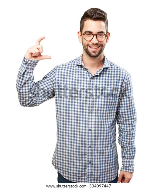 Man Holding Something Stock Photo 334097447 | Shutterstock