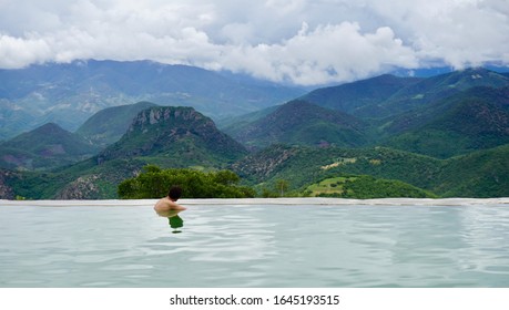 Man Infinity Pool Stock Photo 1645193515 | Shutterstock