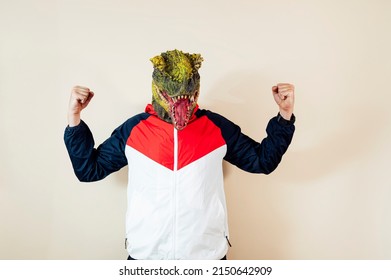 Man Lizard Head Studio Stock Photo 2150642909 | Shutterstock