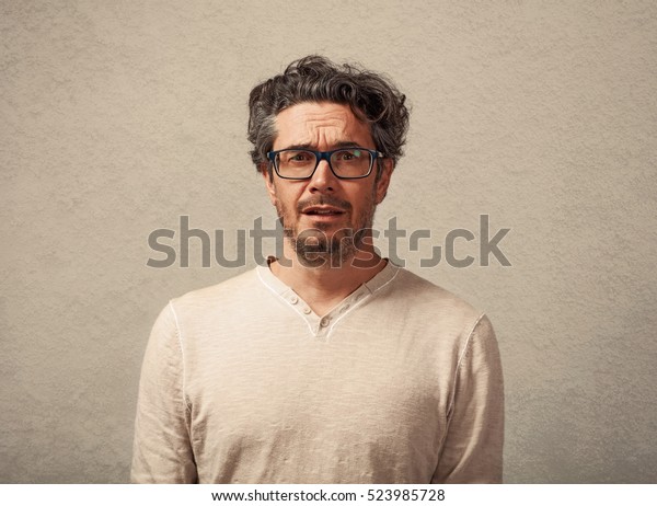 Man Looking Camera Stock Photo 523985728 | Shutterstock