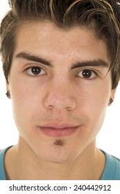 Man Looking Close Serious Expression库存照片240442912 | Shutterstock