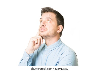 Man Looking Focus Something Stock Photo 336913769 | Shutterstock
