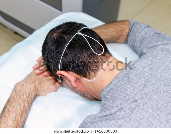Man Lying Face Down Getting Ready Stock Photo 1416330500 | Shutterstock