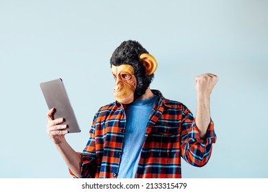 1,128 Monkey touch Images, Stock Photos & Vectors | Shutterstock